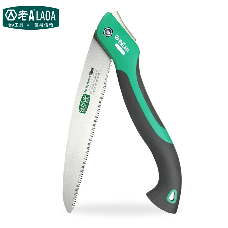 【老ALA145250-fe】老A(LAOA)SK5快速折叠锯手工锯 木工锯子10英寸果树锯250mm 12T/细齿LA145250-fe（量大企业定制）【行情 报价 价格 评测】-京东-老A商城