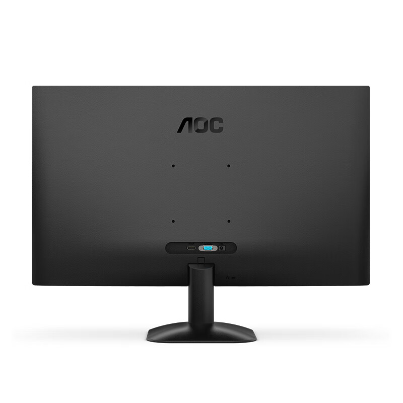 AOC 23.8英寸 100Hz IPS HDMI接口 低蓝光不闪 可壁挂 三边微边超薄机身 节能办公电脑显示器 24B35H-众邦快马专业批发